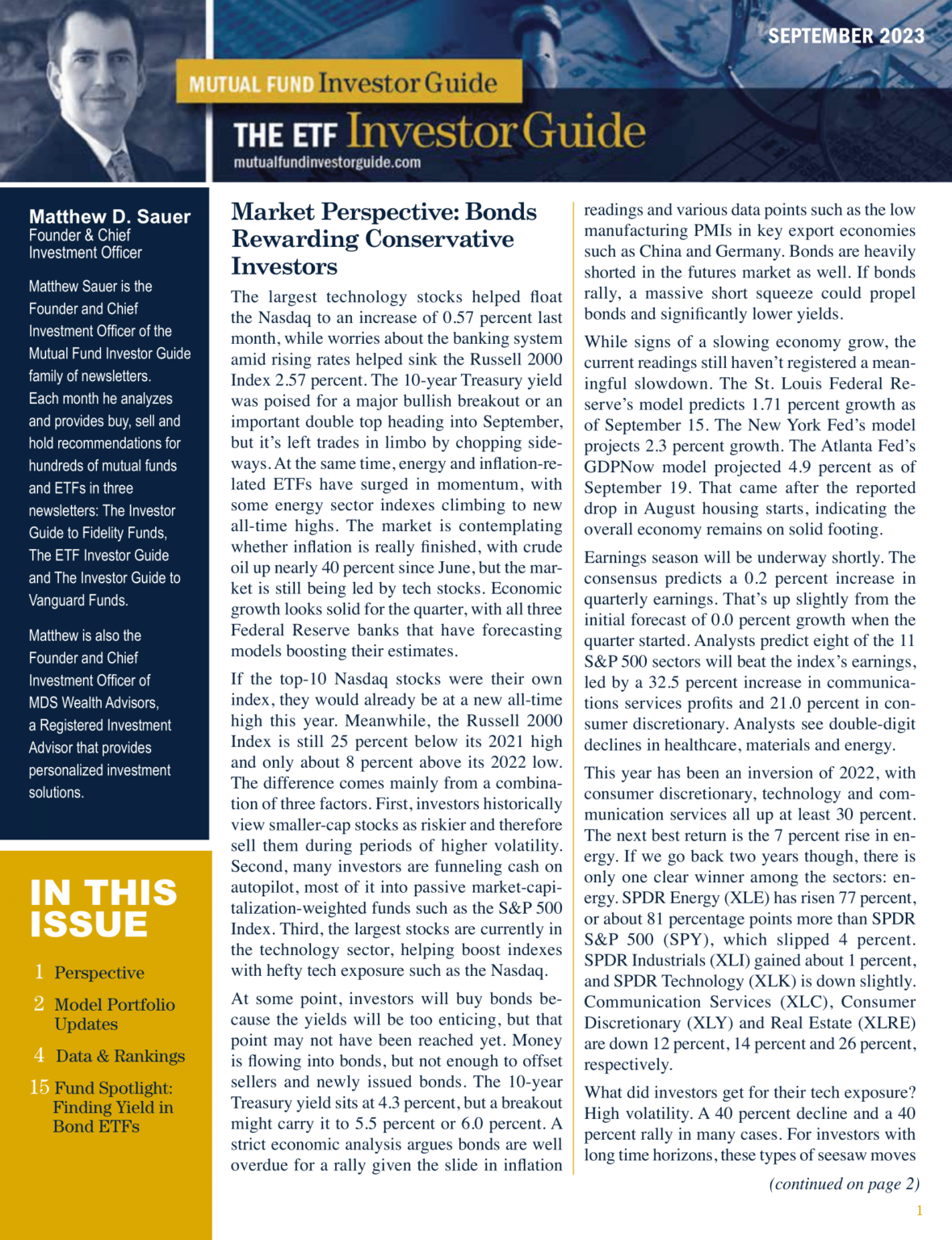 ETF Investor Guide – Mutual Fund Investor Guide