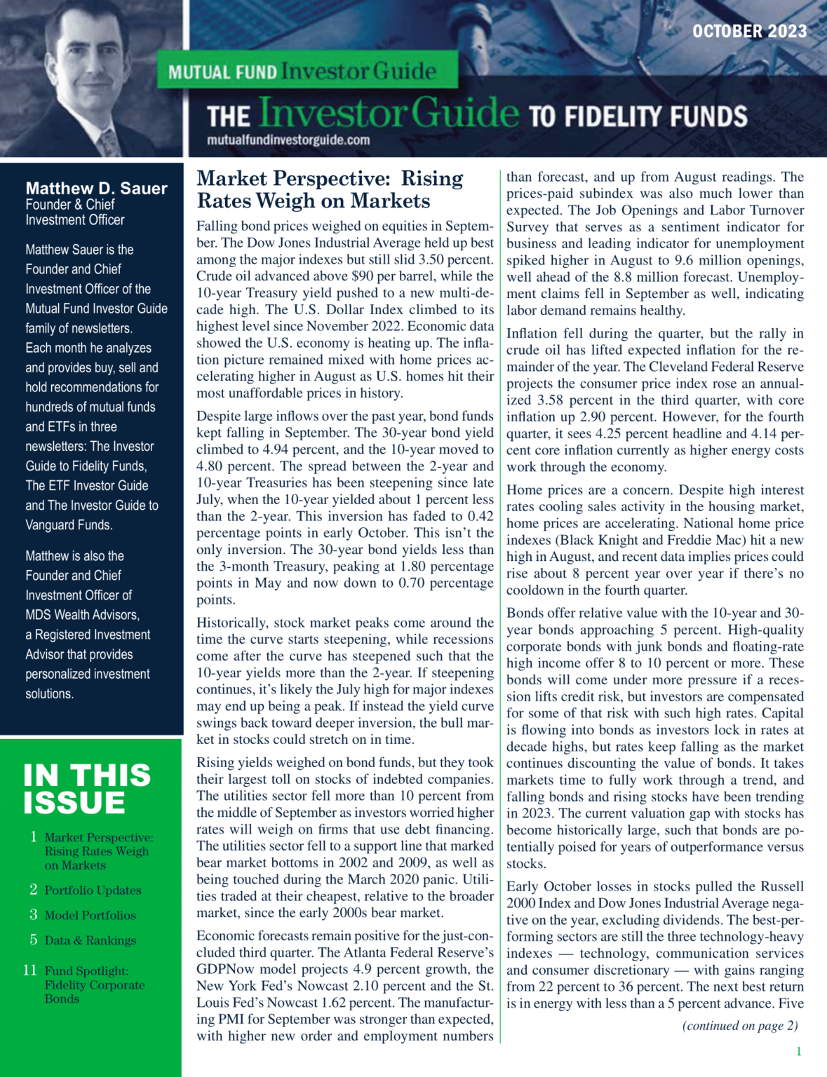 Investor Guide to Fidelity Funds – Mutual Fund Investor Guide